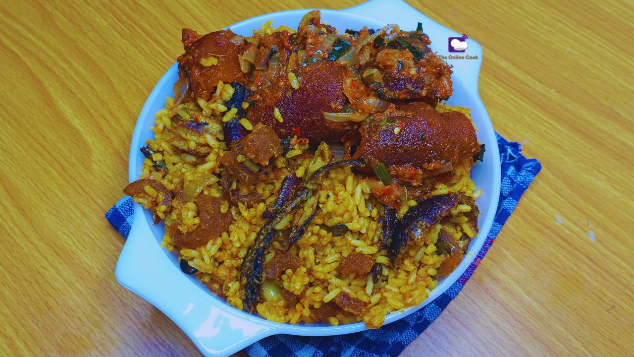Palm Oil Jollof Rice Recipe – The online cook